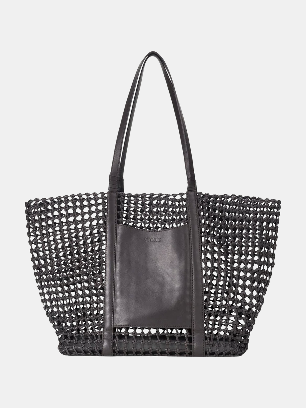 STAUD | Getaway Hand-knotted Tote Bag | SHOPMORLEY – Morley