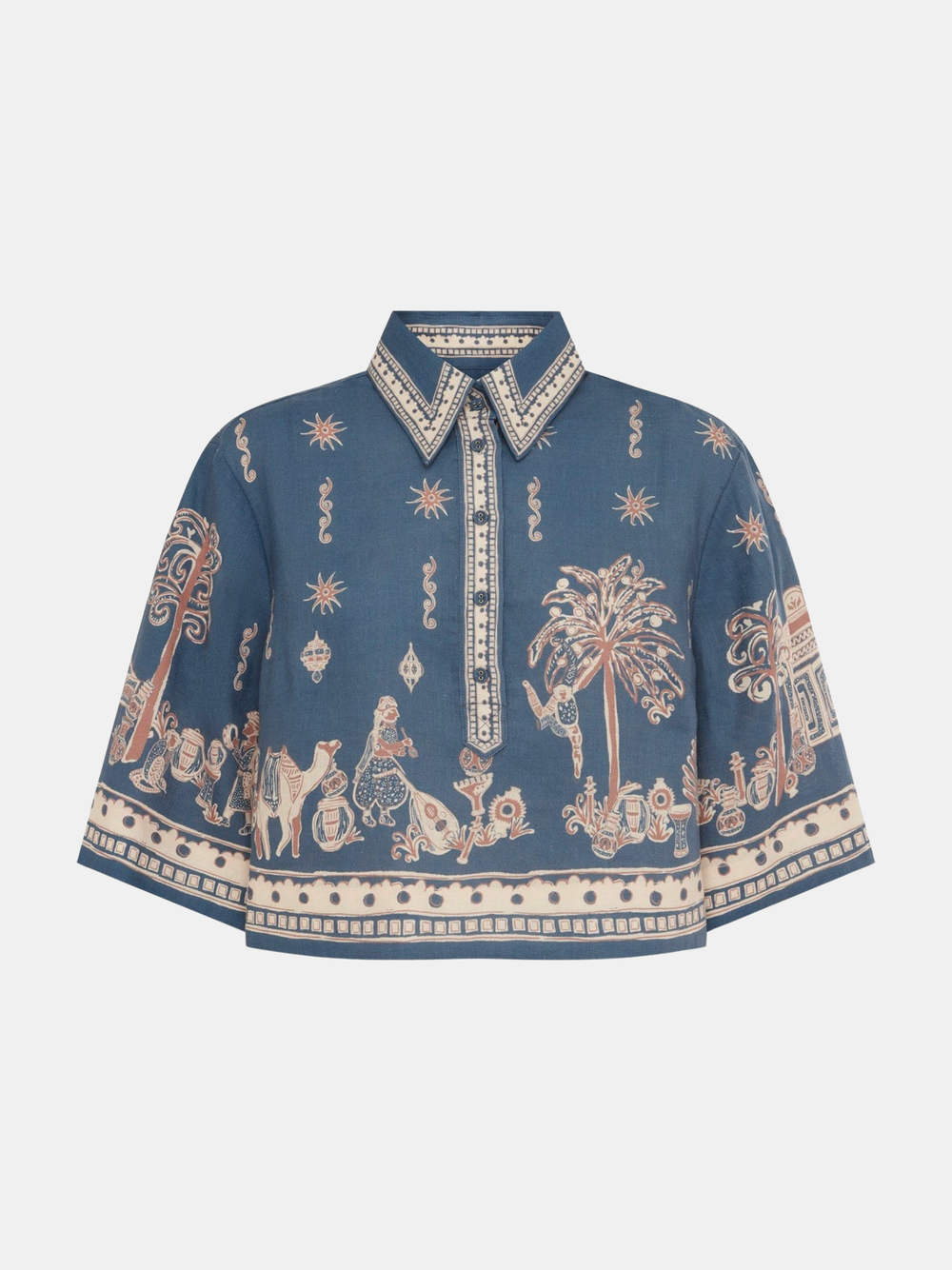 ALEMAIS | Acacia Cropped Shirt | SHOPMORLEY – Morley