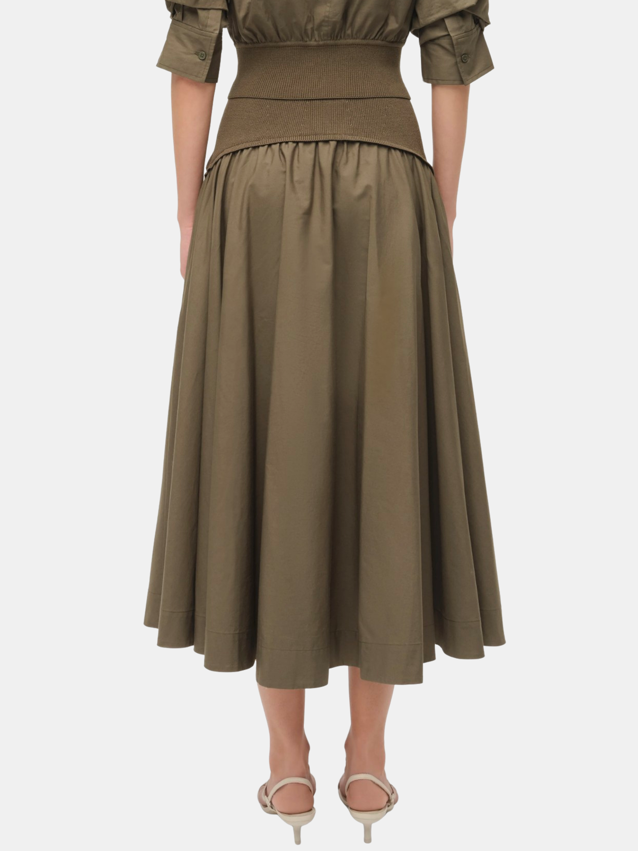 SIMKHAI | Ovie Midi Skirt | SHOPMORLEY – Morley