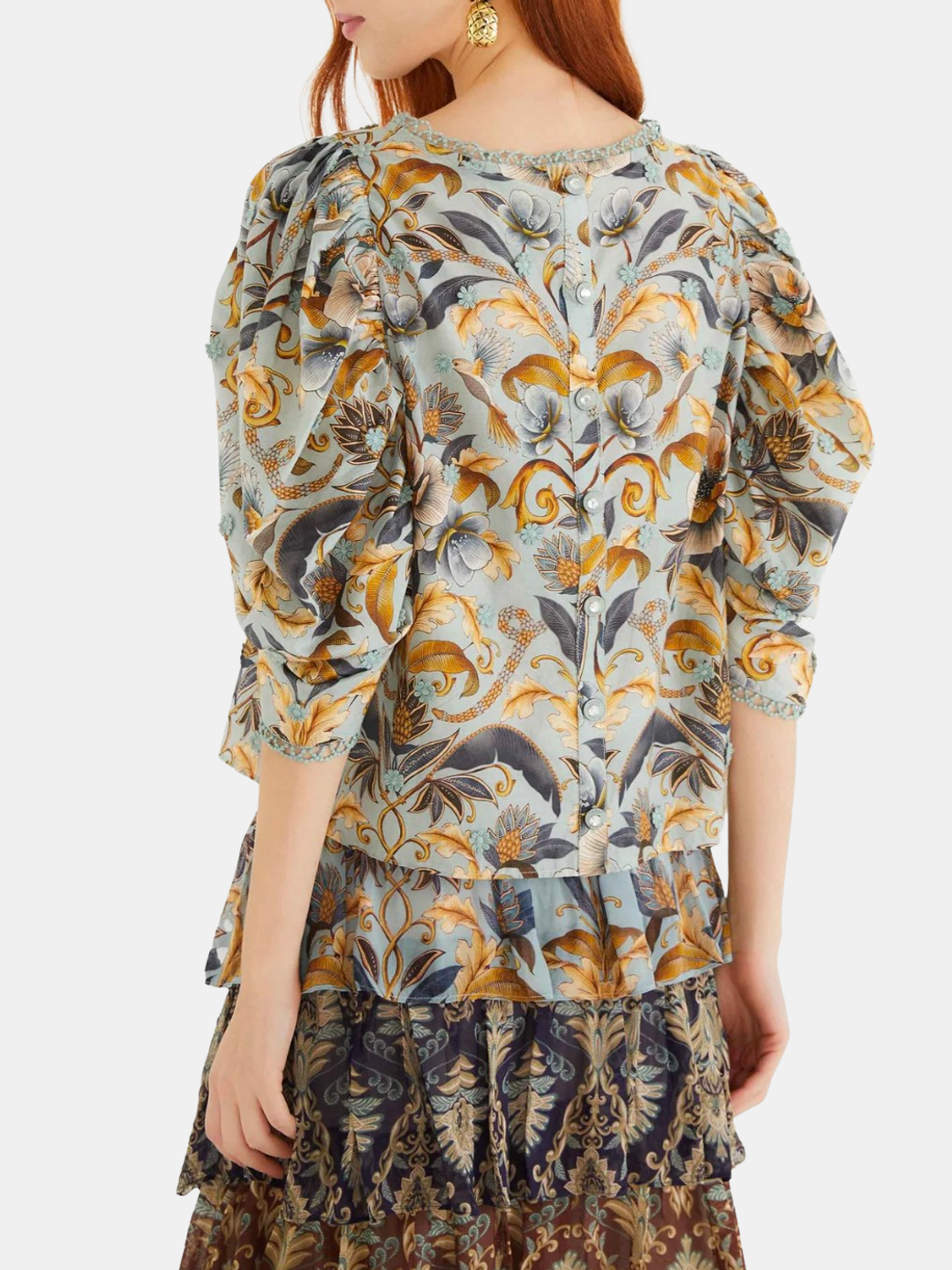 FARM Rio | Snake Garden 3d Blouse | SHOPMORLEY – Morley